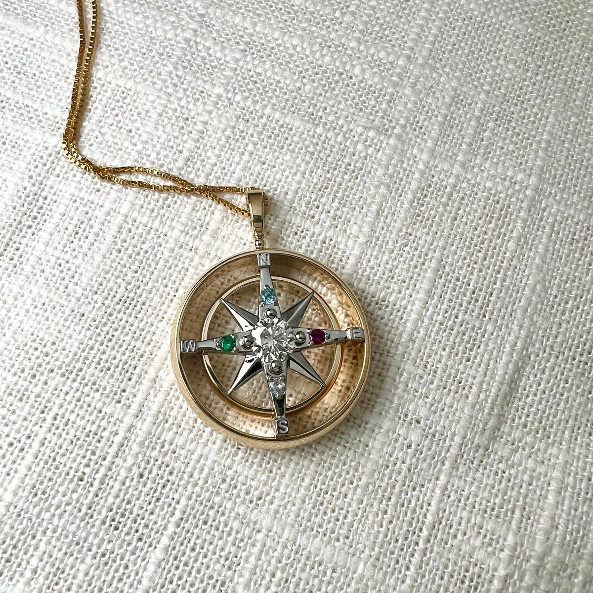 Wedding Band Compass – Rosalee Jewelry